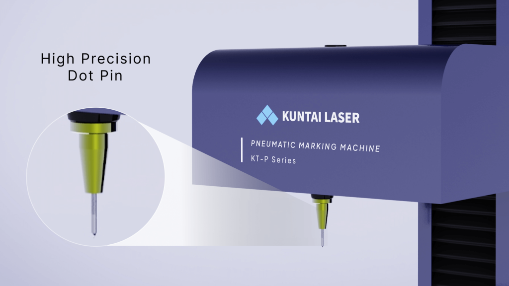Desk Pneumatic Dot Peen Marking Machine - Kuntai